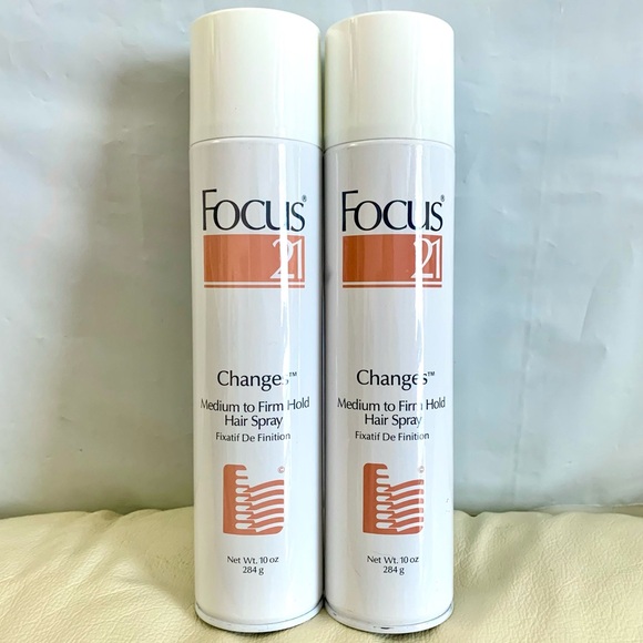 Focus 21 | Hair | Lot Of 2 Focus 2 Changes Medium To Firm Hold Hair ...